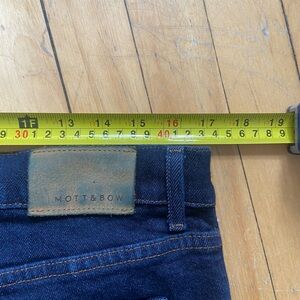 mott&bow | Jeans | Mott Bow Jeans Mens 33x34 Blue Dark Wash Denim Slim ...